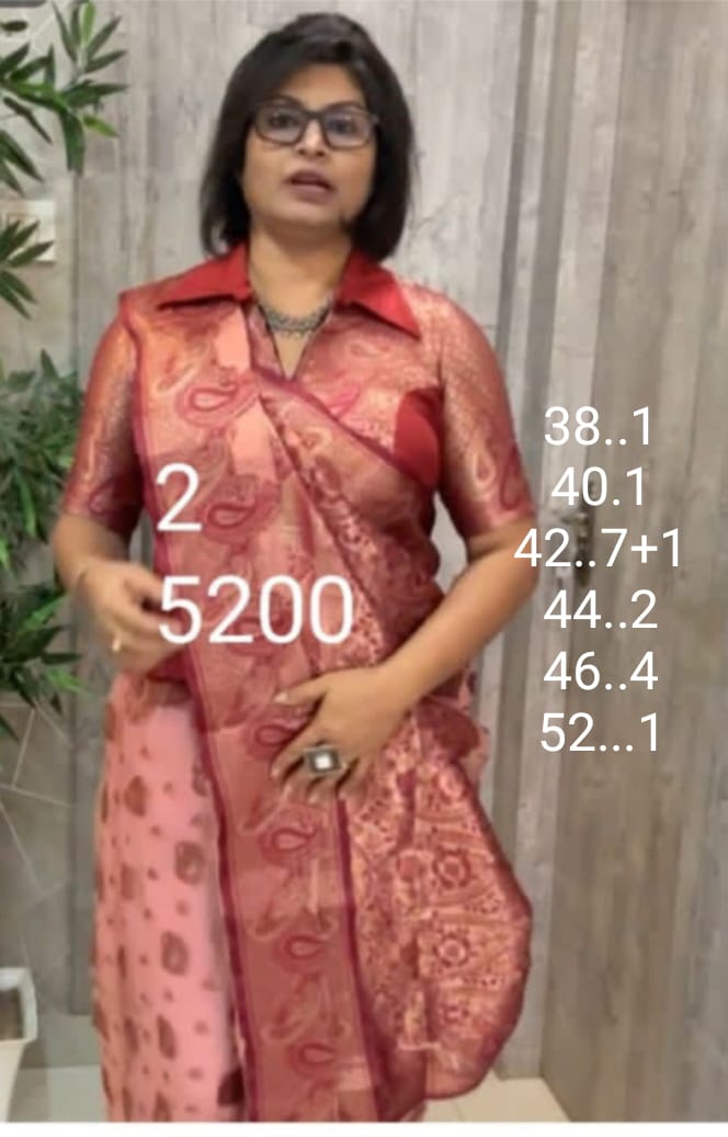 Plus_Size Insta-Saree Dress 602 – Rubynique